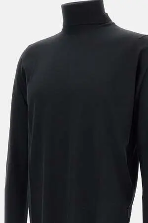 GOES BOTANICAL Extrafine Merino Wool Turtleneck Sweater - Nero