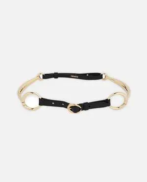 Rabanne Rabanne Leather Belt Nero