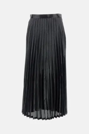 Junya Watanabe GONNA PLISSETTATA Nero