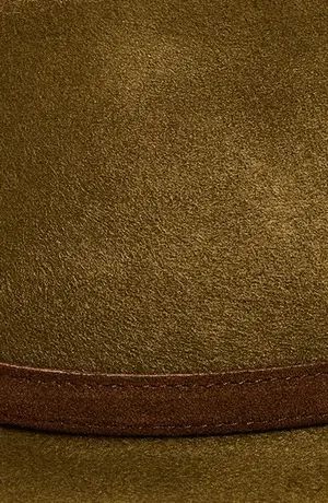 Janessa Leoné Beck Wool Felt Fedora - Camel