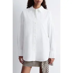 & Other Stories Oversized Cotton Button-up Shirt