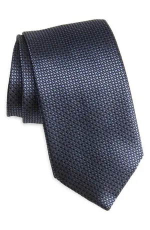 Canali Neat Italian-silk Jacquard Tie