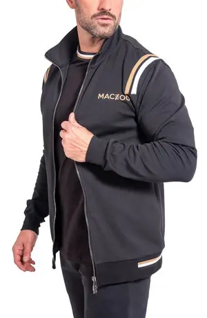 MACEOO Zipper Modish85 Knit Track Jacket