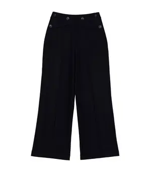 HMD Glenne Wide-leg Wool-blend Pants