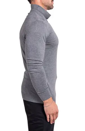 MACEOO Knitted Passion Quarter Zip Sweater