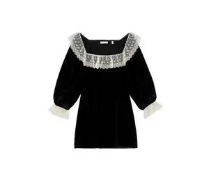 HMD Franique Velvet Mini Dress