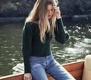 HMD Cable Knit Alpaca Blend Sweater