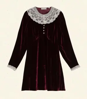 HMD Lisbeth Velvet Mini Dress