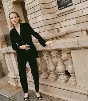 HMD Duccio Double-breasted Velvet Jacket