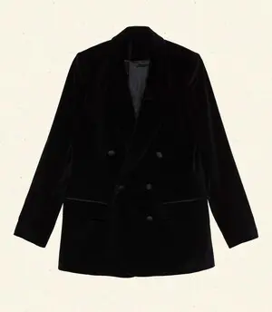 HMD Duccio Double-breasted Velvet Jacket