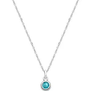 TINY BLESSINGS Sterling Silver Birthstone Necklace December