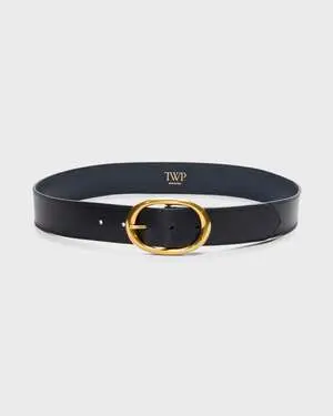 TWP Wide Belt - Midnight