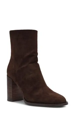 Steve Madden Obsession Bootie - Chocolate Brown Suede