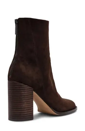 Steve Madden Obsession Bootie - Chocolate Brown Suede