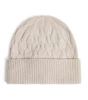 Eleventy Cashmere Cable-knit Beanie