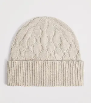 Eleventy Cashmere Cable-knit Beanie