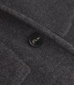 Soft Goat Wool-cashmere Signature Jacket