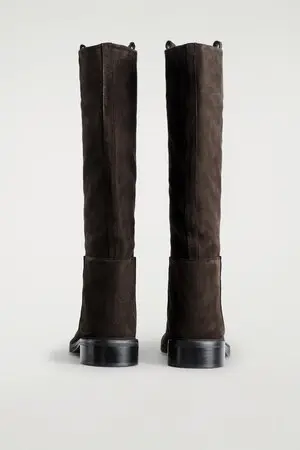 Cos Suede Riding Boots