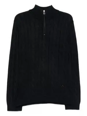 Paul Smith Cable-knit Jumper - Blue