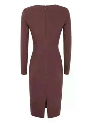 Elisabetta Franchi Tassel Detail Dress - Red