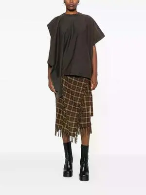 ALAINPAUL Draped T-shirt