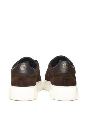GIULIANO GALIANO Suede Lace-up Sneakers - Brown