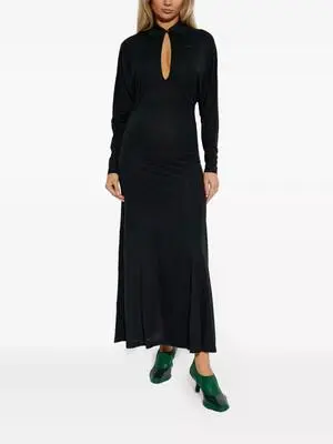 Lacoste Long-sleeved Maxi Dress