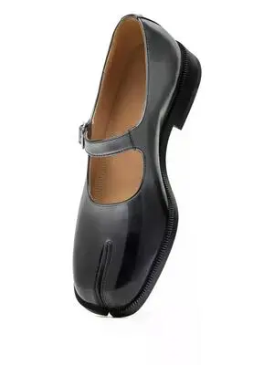 MAISON MARGIELA Tabi Buckled Mary Jane Pumps - Black