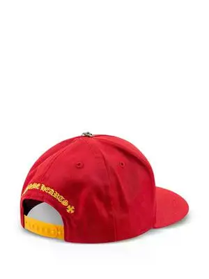 Chrome Hearts Button-detail Baseball Cap - Red