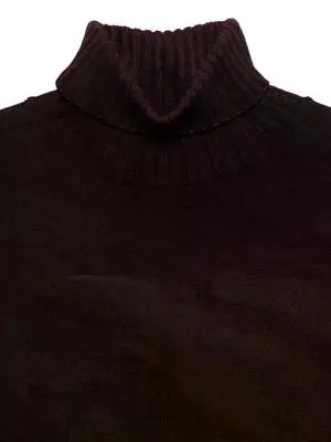 FILIPPO DE LAURENTIIS Roll-neck Ribbed Knit Sweater