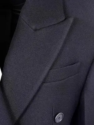 RÓHE Double-breasted Coat - Black