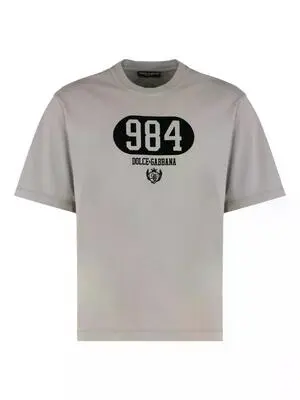 Dolce & Gabbana Crew-neck Print T-shirt