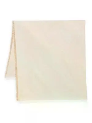 Gucci Fringed Scarf - Neutrals