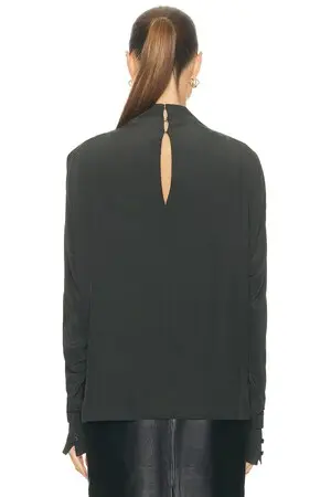 EAVES Saeunn Drape Neck Blouse