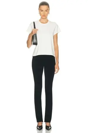 EAVES Lene Boxy Tee - White