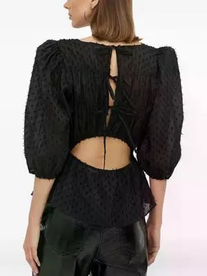 Day Birger Et Mikkelsen Open Back Peplum Top