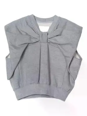 3.1 Phillip Lim Bow-embellished Tank Top - Grey