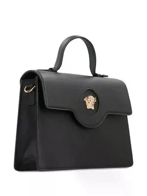 Versace Medusa Leather Handbag