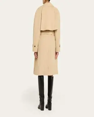 A.L.C. Asher Trench Coat - Beige