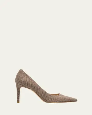 STUART WEITZMAN 85mm Power Twill Pumps