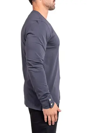 MACEOO Edison Ascension V-neck Long Sleeve T-shirt