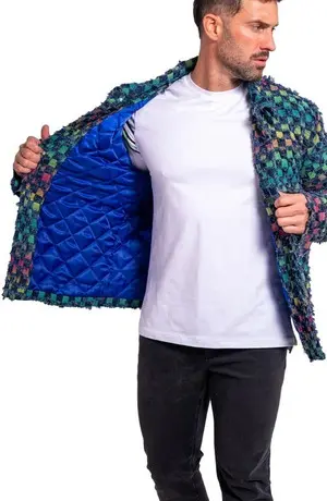 MACEOO Ascension 0015 Lined Denim Jacket - Green