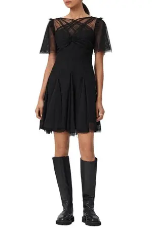 ALLSAINTS Madi Tulle Dress