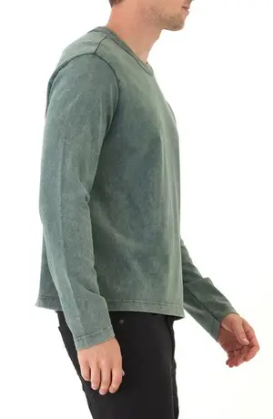 THREADS 4 THOUGHT John Mineral Wash Heavyweight Long Sleeve T-shirt