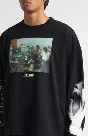 Undercover Faust Logo Sleeve Graphic T-shirt