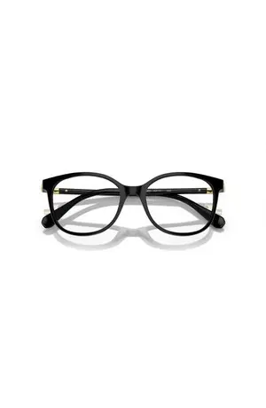 SWAROVSKI 53mm Square Optical Glasses - Black