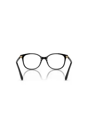 SWAROVSKI Square Acetate Eyeglasses - Black