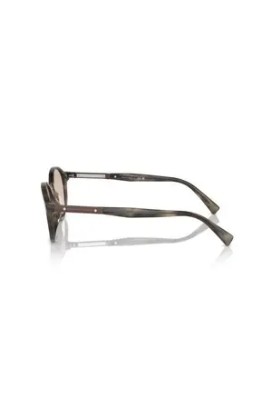 Brunello Cucinelli Oval Optical Glasses - Brown