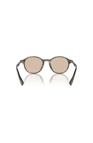 Brunello Cucinelli Oval Optical Glasses - Brown