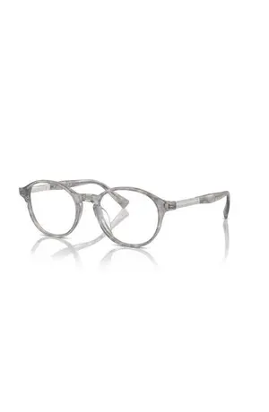 Brunello Cucinelli 50mm Oval Optical Glasses - Grey